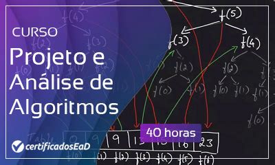 Curso de Projeto e Análise de Algoritmos certificado