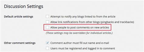 How To Disable Comments In WordPress Compete Themes