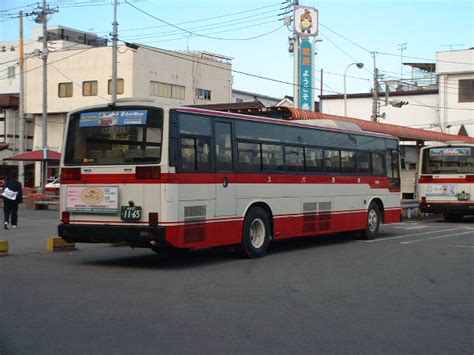栃木のバス資料館 東野交通 移籍路線車 三菱MP618P