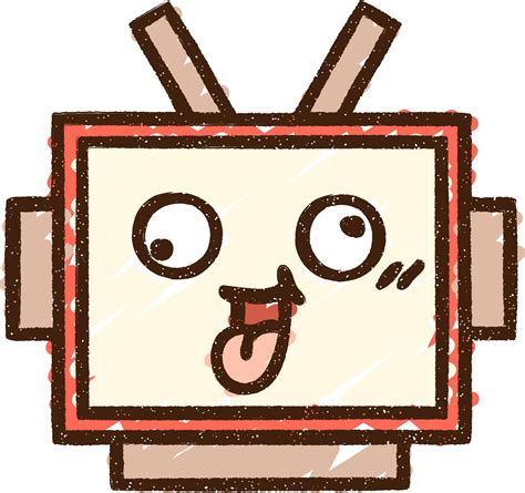 Robot Head Chalk Drawing 9736879 Vector Art At Vecteezy