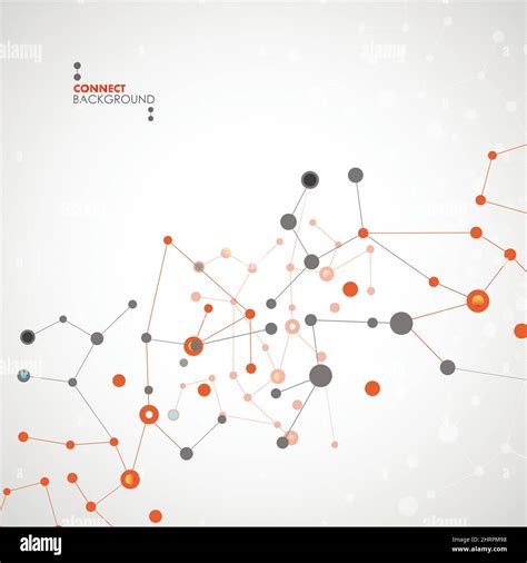Vector Background Network And Connection Stock Vector Image And Art Alamy