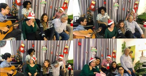 ခရစ်စမတ်အတွက် ဓာတ်ပုံရိုက်ရင်း အလွဲလေးတွေဖြစ်နေလို့ ဟန်မဆောင်တမ်းရယ်မောနေကြတဲ့ အမွန