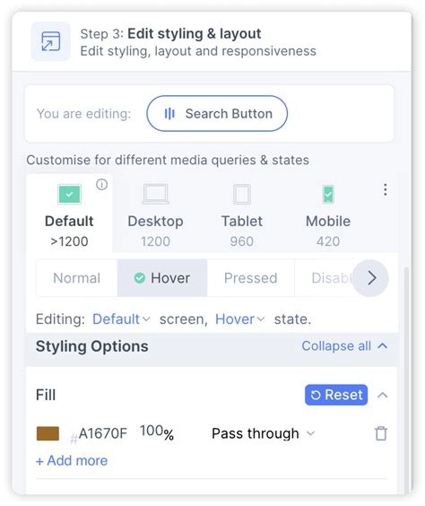 Creating A Custom Button Locofy Docs