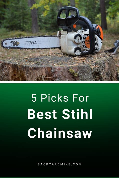 The 5 Picks For Best Stihl Chainsaw Artofit