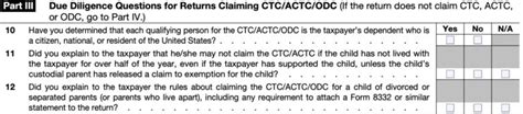 Irs Form 8867 Instructions Tax Preparers Due Diligence Checklist