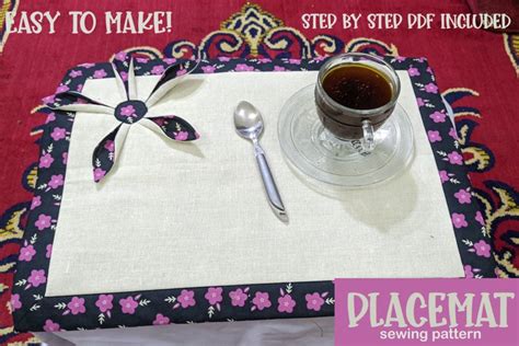 Placemat Sewing Pattern Step By Step Pdf