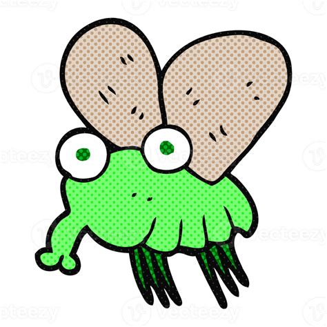 Drawn Cartoon Fly 45034852 Png