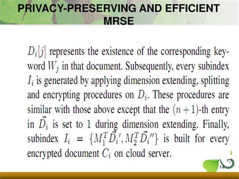 Ppt Privacy Preserving Multi Keyword Ranked Search Over Encrypted