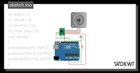 лаба 3 задание 2 ГУСЕВ Wokwi ESP32 STM32 Arduino Simulator