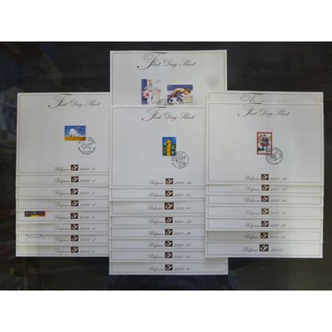 First Day Sheets 2000