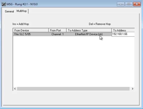 Message MSG SLC 5 05 Writing Data Over Ethernet To A MicroLogix 1400 The Automation Blog
