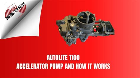 How Accelerator Pump Works At Rosa Vega Blog