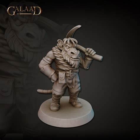 3d Printable Kobold By Galaad Miniatures
