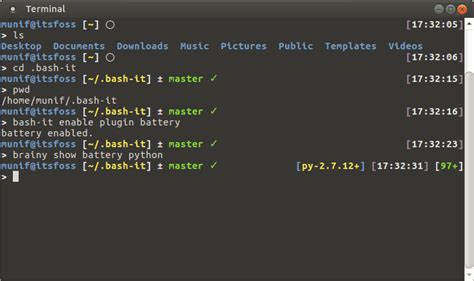 bash it bash framework to make your terminal cool