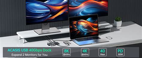 Acasis 11 In 1 Usb 4 Docking Station For Mac And Windows