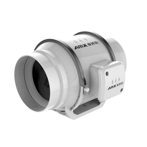 Amx D150 Mixed Flow Industrial Inline Duct Fan 150mm