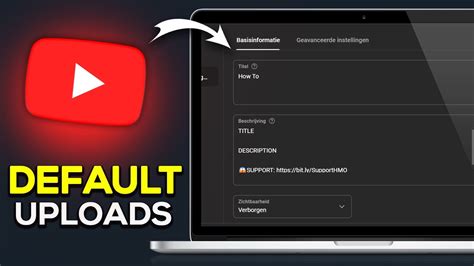 How To Setup Default Upload Settings On Youtube Easy Guide Youtube