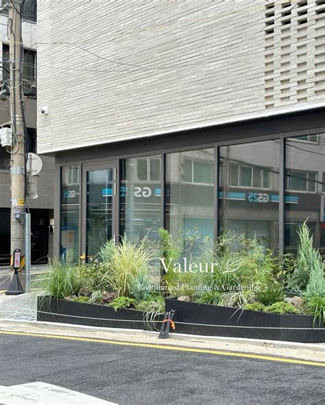 발루가든 화단 조경 디자인