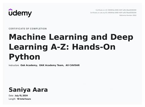 Shaik Saniya Aara On Linkedin Udemy Learning Coursecompletion Newskills Careeroppurtunities