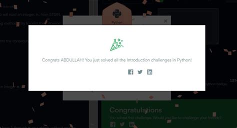 Abdullah Shafique On Linkedin Hackerrankjourney Logicbuilding Overcominginertia