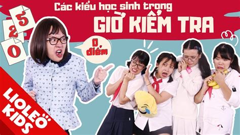 Các Kiểu Học Sinh Trong GiỜ KiỂm Tra Món Quà Bất Ngờ Tặng Cô Ngày 20 11 LỚp HỌc SiÊu QuẬy
