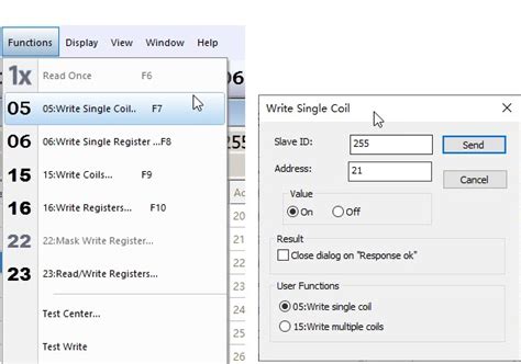 Modbus Network Commands Readwrite To Modbus Subnet Device Over Rtu