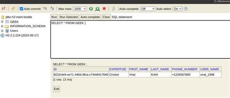 Uuid Primary Keys In Spring Boot Geeksforgeeks