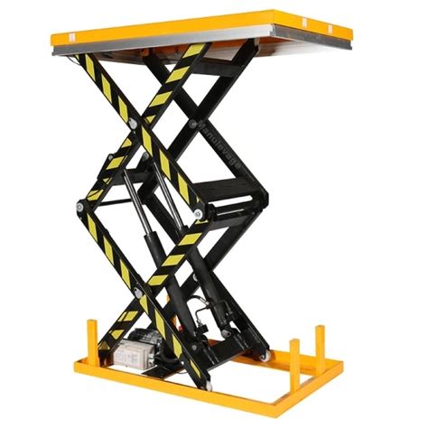 Table élévatrice électrique Doubles Ciseaux 2 Tonnes