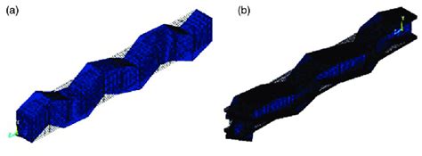 Finite Element Modal Deformation Pattern Obtained At Similar Resonant Download Scientific