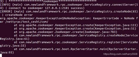 Zookeeper报错nonodeexception Keepererrorcode Nonode For Xxx Node