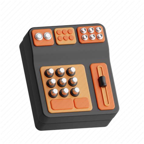 Sound Mixer Customize Equalizer Music Equalizer Electronics 3d Illustration Download On