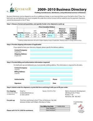 Order Form Template Doc PdfFiller