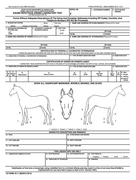 Usda Vs 10 11 2014 2022 Fill And Sign Printable Template Online Us