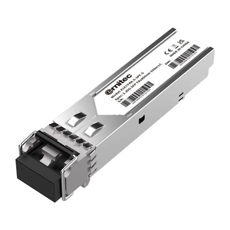 Small Form Factor Pluggable Sfp Transceiver Data Link Up To 550m In 50125um Multi Mode Fiber