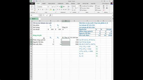 Solver Excel 2013 Youtube