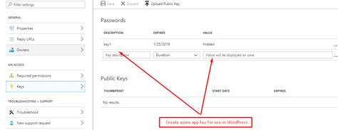 Azure Active Directory Application Registration Configuration Web