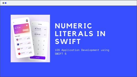 Numeric Literals In Swift Youtube