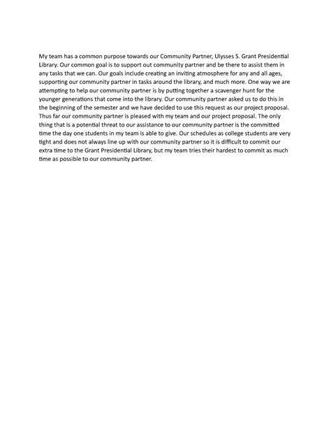 Day One Reflection 7 Major Grade Assignment My Team Has A Common Purpose Towards Our Day One Reflection 7 Major Grade Assignment My Team Has A Common Purpose Towards Our