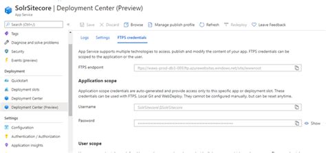 Install Solr As An Azure App Service