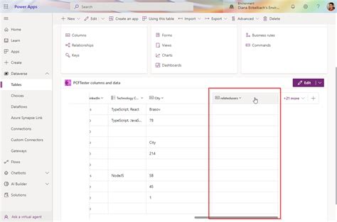 fetch related records with power apps grid customizer control