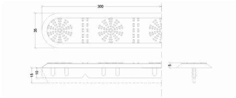 Tactile Indicators Directional Discrete Polyurethane Bladed Shaft Tactile