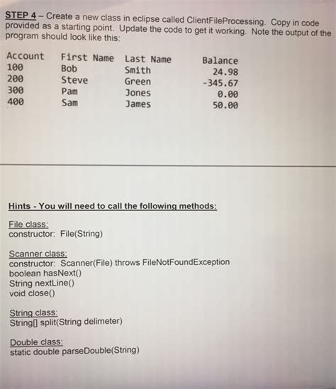 itp 120 lab 11 file processing instructions step 1