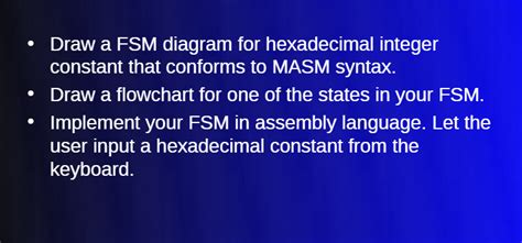 Solved Draw A Fsm Diagram For Hexadecimal Integer Constant