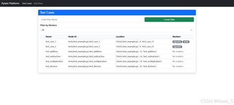 基于 Flask 和 Pytest 构建自动化测试用例管理平台flask Pytest Csdn博客