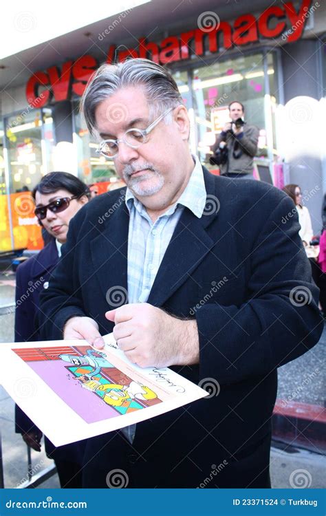 Matt Groening Editorial Stock Image Image Of Bart Cartoonist