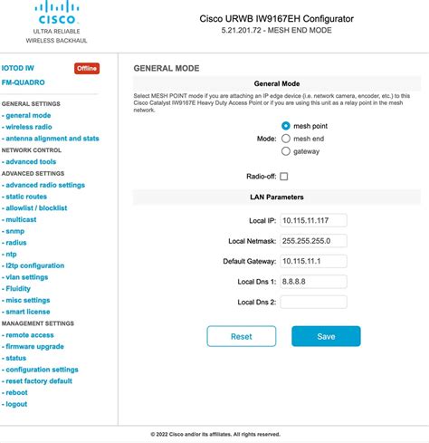 Cisco Catalyst Iw9167e Heavy Duty Access Point Cisco Ultra Reliable Wireless Backhaul Software