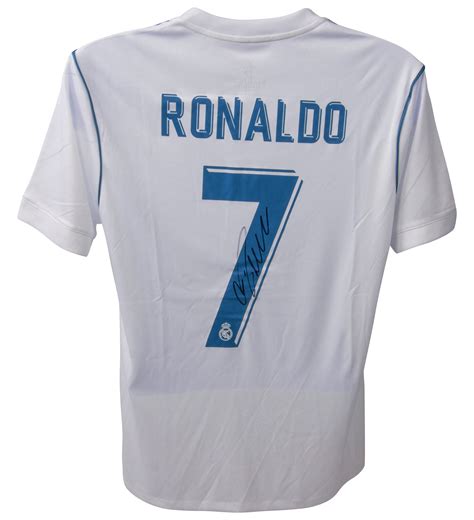 Cristiano Ronaldo Signed Real Madrid Jersey Beckett Pristine Auction