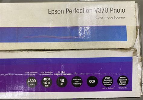 Epson Perfection V Photo Colour Image Scanner Computers Tech Printers Scanners