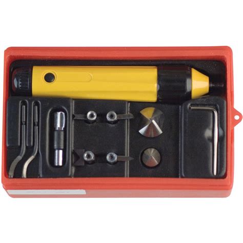 Universal Deburring Cleaning And Countersink Set Fowler — Oem Tech Tools