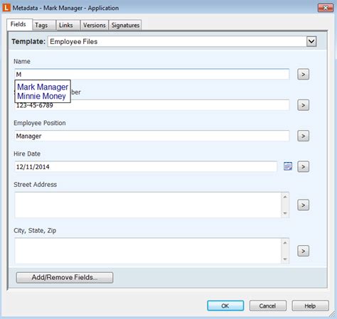 Using Intellisense In The Template Fields Laserfiche Answers